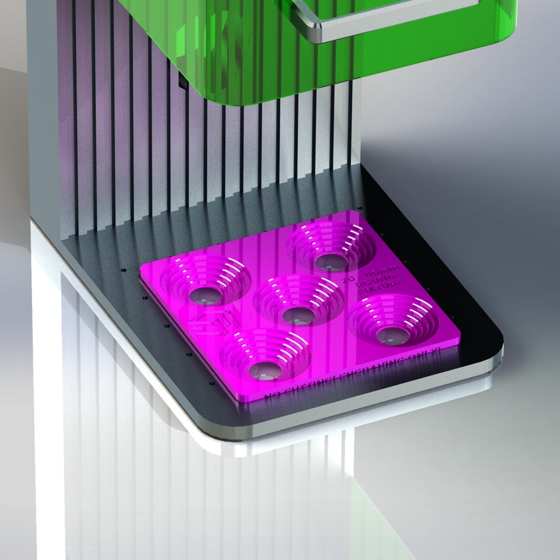 XTool F1 / S1 Round Fixture 20-40mm Coins and Tags – Embrace Making