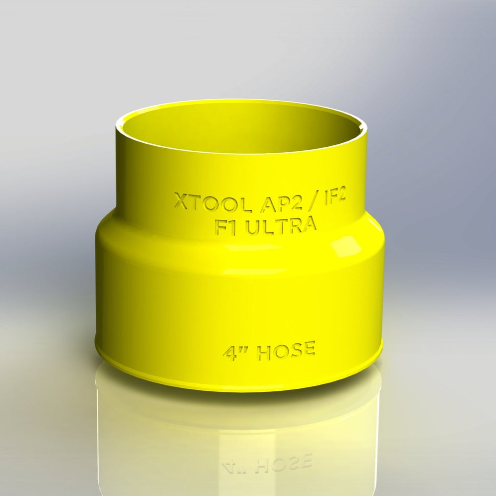 XTool F1 / F2 ULTRA / IF2 / AP2 To 4 Inch (101mm) Hose Adapter