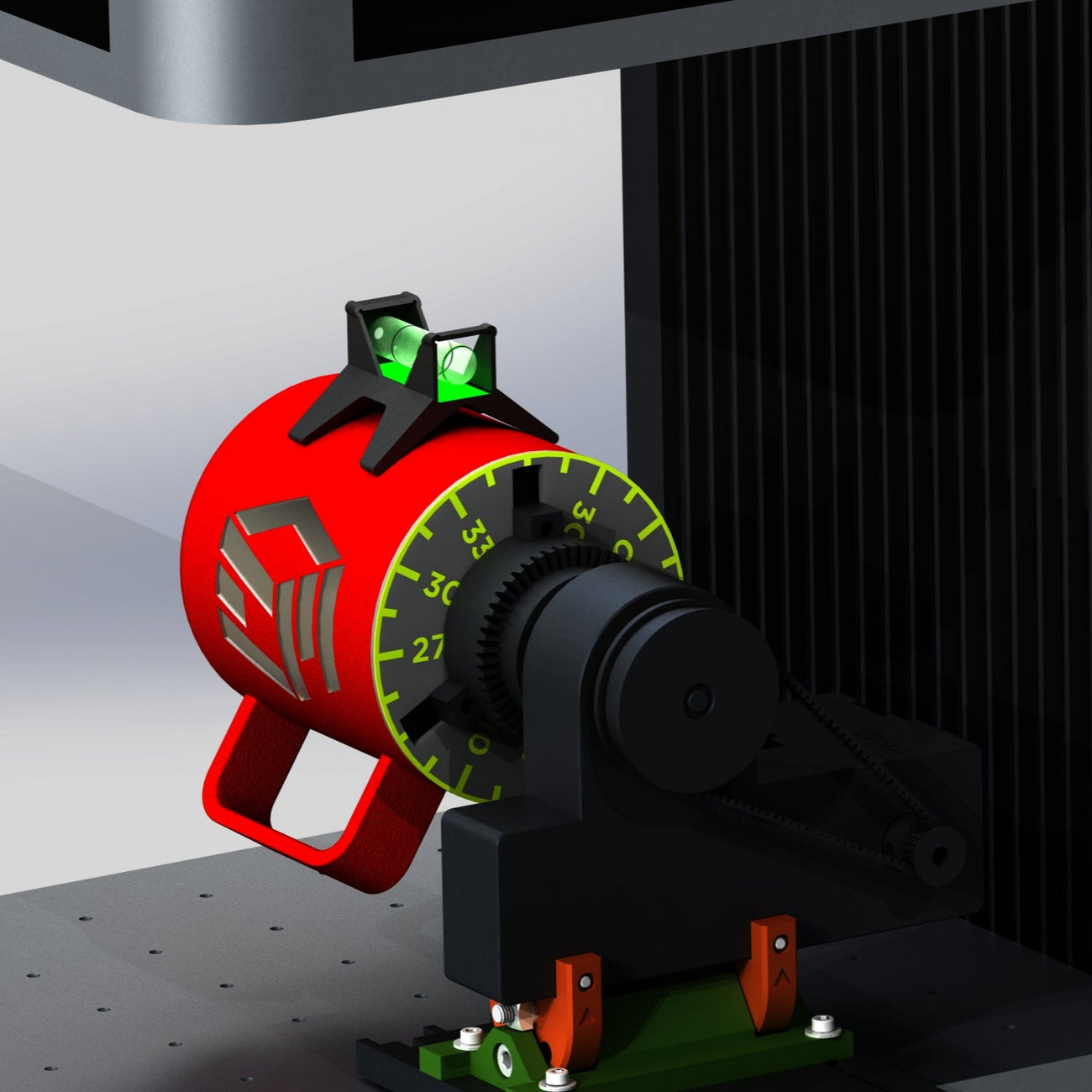 XTool RA2 Bubble Level Holder and Backstop Kit